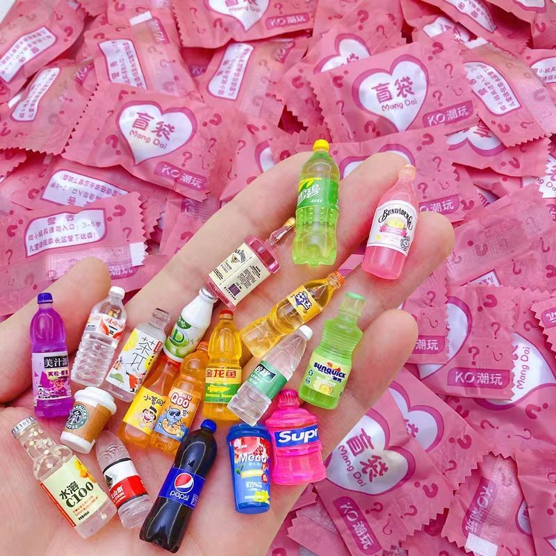 Jual DIY Plastik Hadiah Mini Tas Buta Simulasi Mini Botol Tas Buta ...