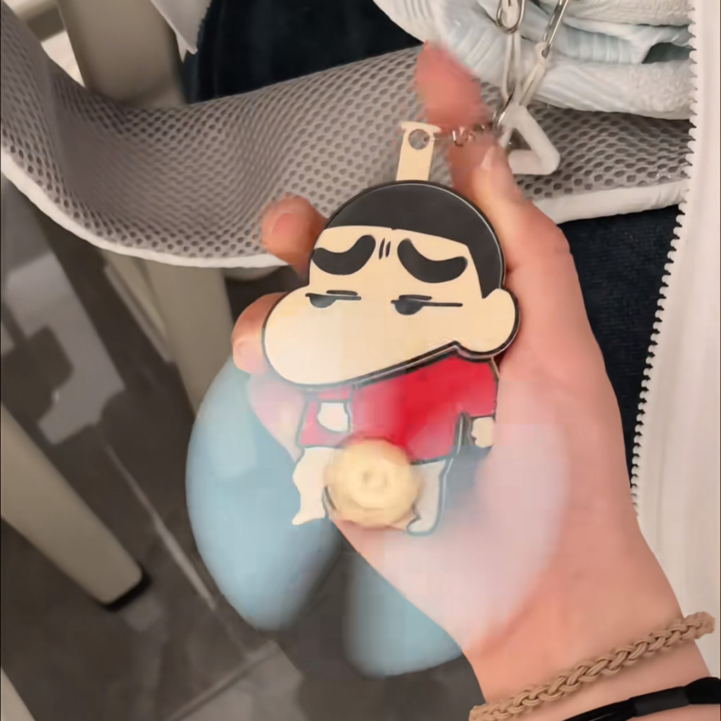 Jual 【Ready 】Shinchan Keychain Fan Kipas Angin Portable Gantungan Kunci ...