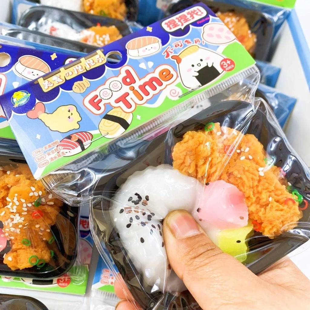 Jual CLOVER TABA SQUISHY KOREAN CHICKEN MEAL SMALL Food Time Edition ...