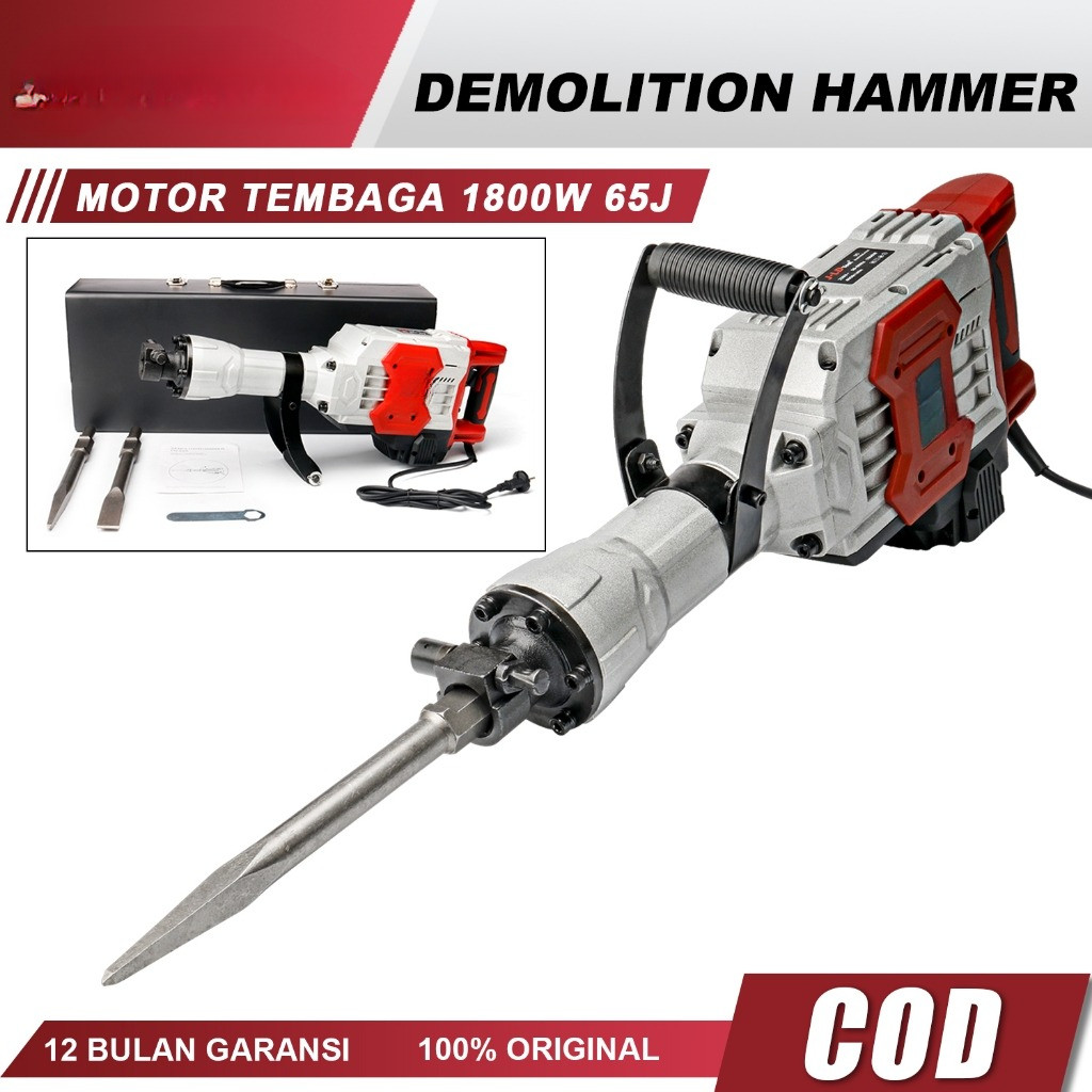 Jual Mesin Jack Hammer Bobok Beton Demolition Listrik JLD Industrial ...