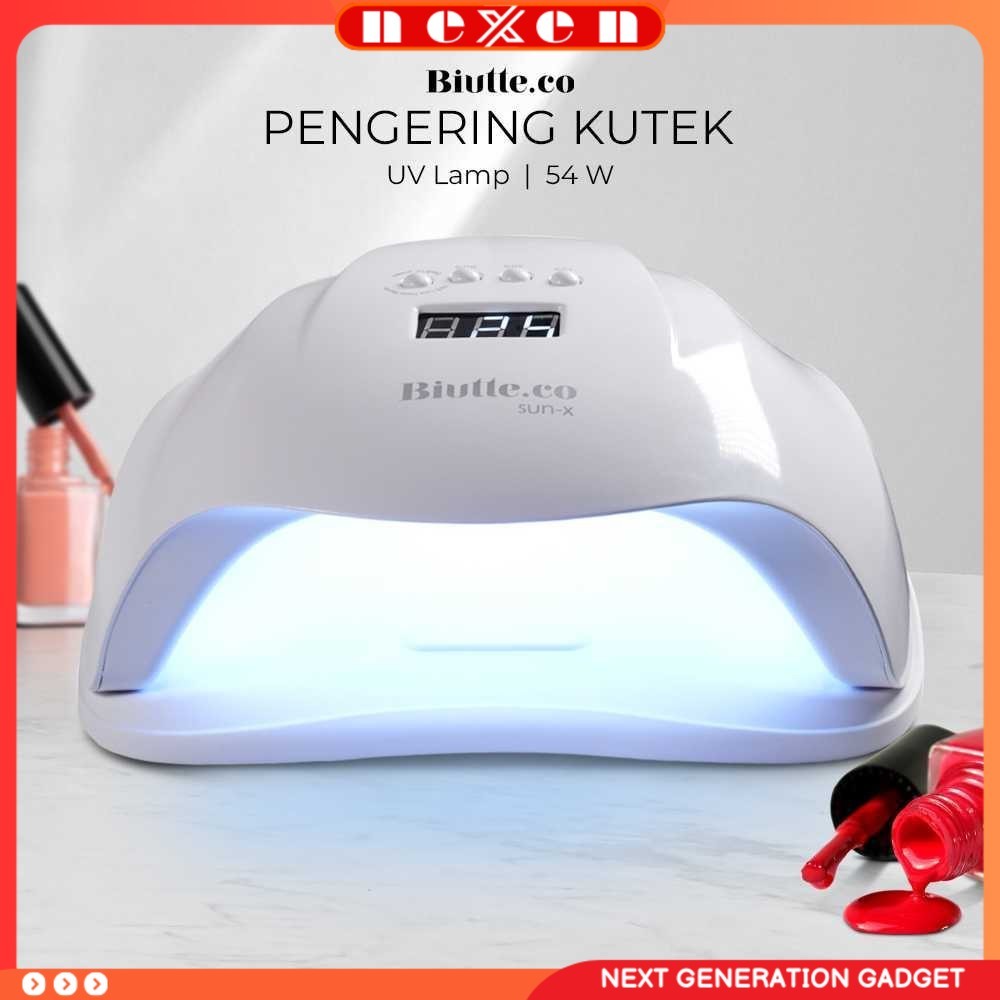 Jual Pengering Kutek Kuku UV LED Nail Dryer 54W - SUN-X | Shopee Indonesia