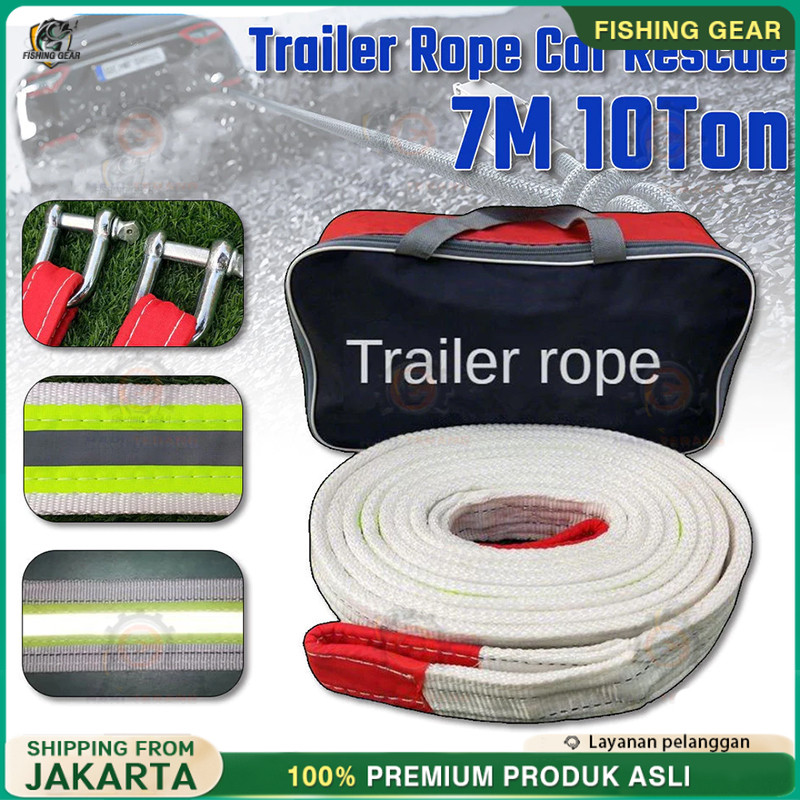 Jual 10 Ton 7M Mobil dengan Tali Trailer Mobil Penyelamatan Mobil Tali ...