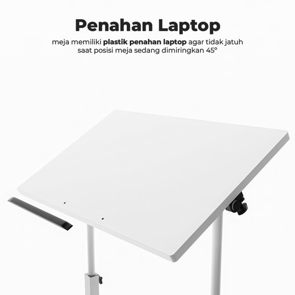 Jual Meja Laptop Roda Meja Laptop Adjustable Meja Kerja Minimalis Meja ...