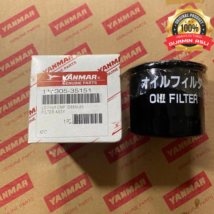 Jual Filter Oli Yanmar 2TNV70 3TNV70 3TNV76 119305-35151 Original ...