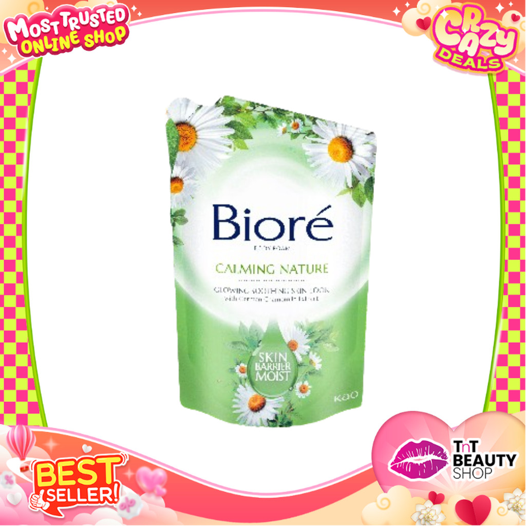 Jual Biore Body Foam Sabun Mandi Cair Calming Nature Protect Skin ...