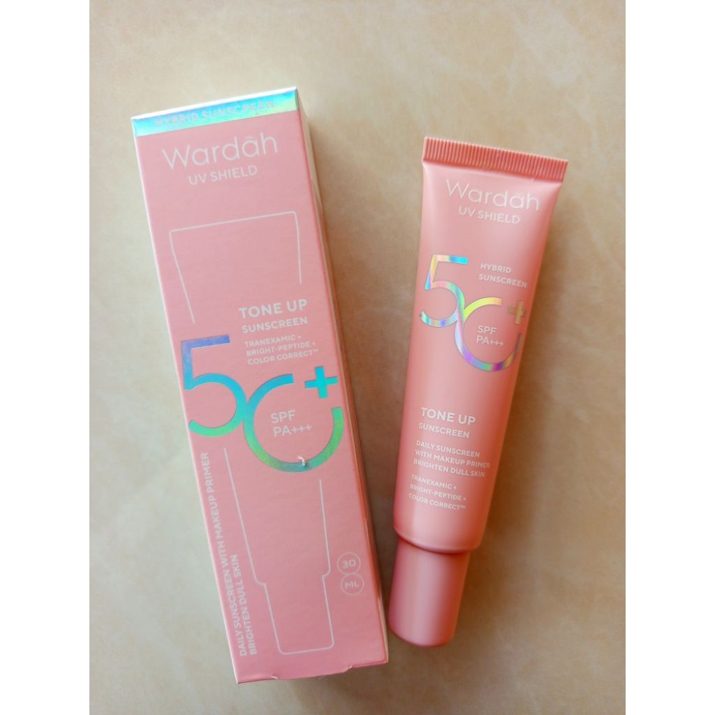 Jual WARDAH UV SHIELD 30 ML TONE UP SUNSCREEN SPF 50+ PA+++ | Shopee Indonesia