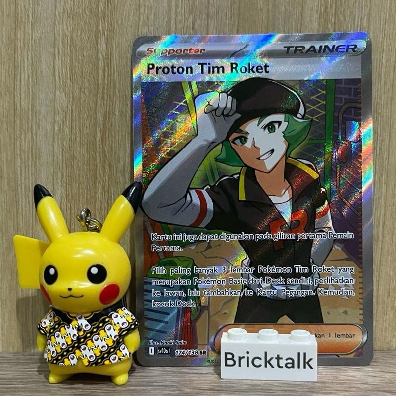 Jual Kartu Pokemon TCG Proton Tim Roket ex SR sv10s 174/138 , Kehadiran ...