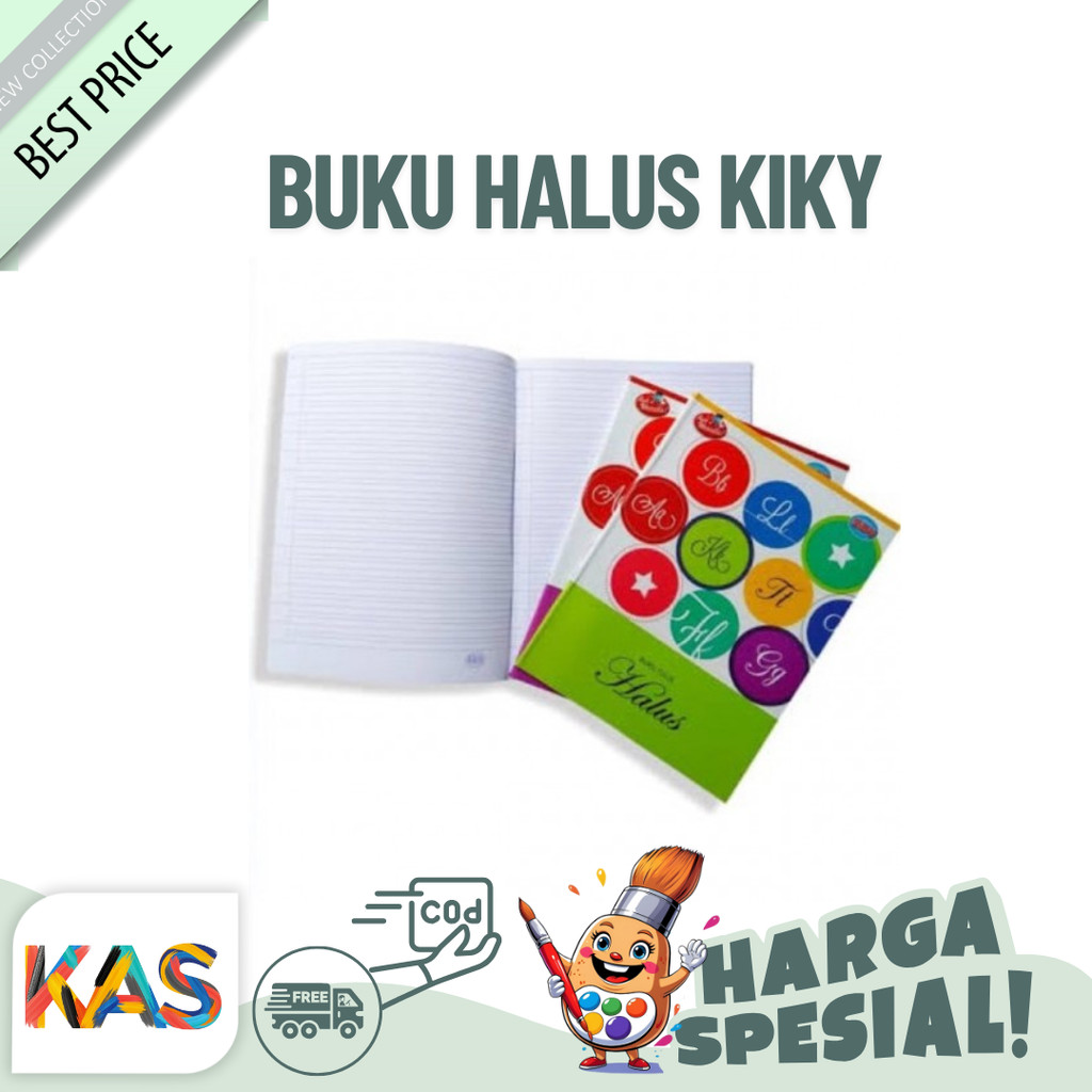 Jual Buku Tulis Halus / Elok Kiky 38 Lembar 1 pack isi 10 pcs - Satuan ...