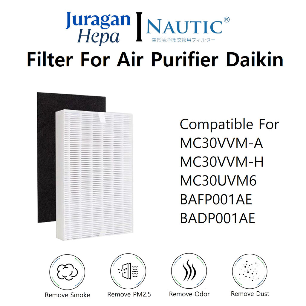 Jual Hepa Filter DAIKIN MC30 BAFP001AE / Dust Collection Filter MC30VVM ...