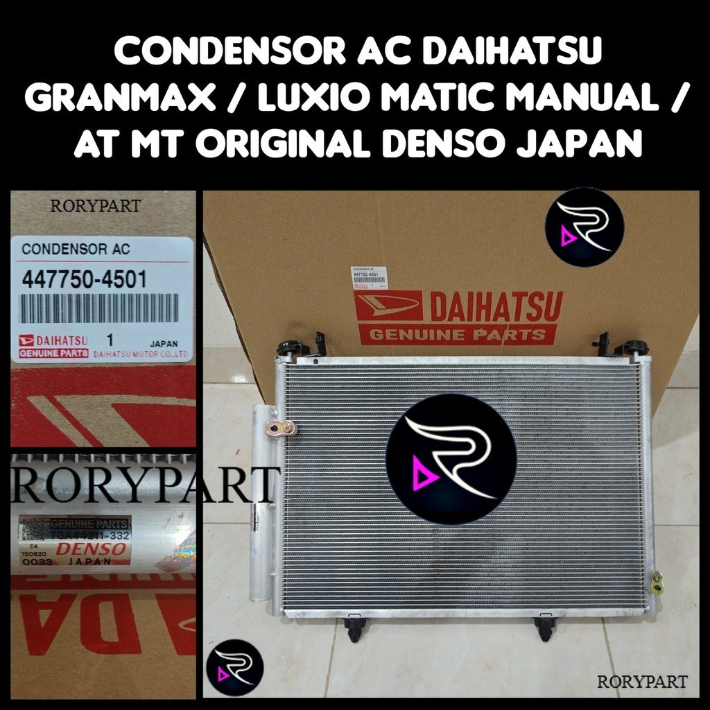 Jual CONDENSOR AC KONDENSOR AC DAIHATSU GRANDMAX MANUAL DAN MATIC ...