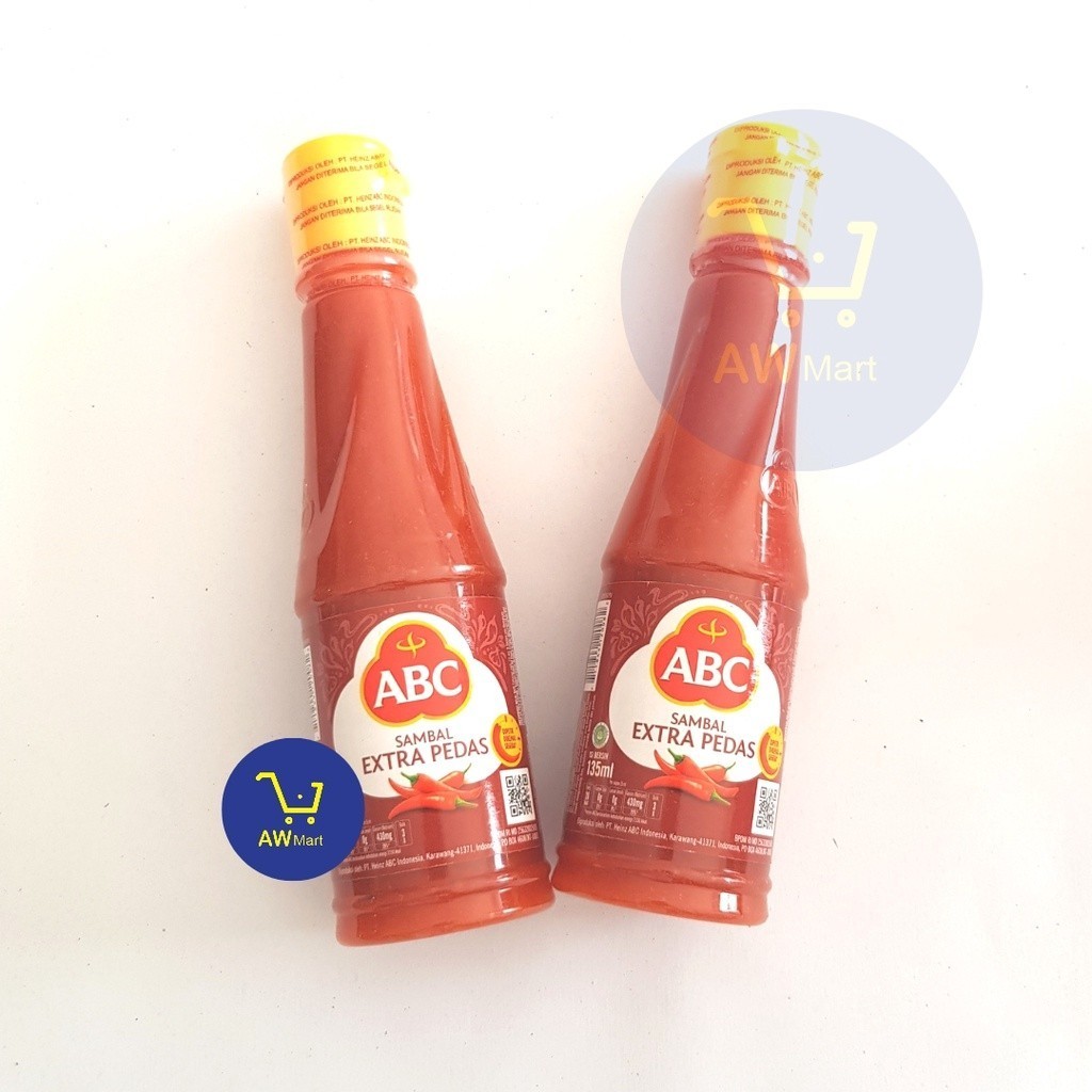 Jual SAOS SAMBAL & TOMAT ABC EXTRA PEDAS 135 ML - ABC TOMAT BOTOL KECIL ...