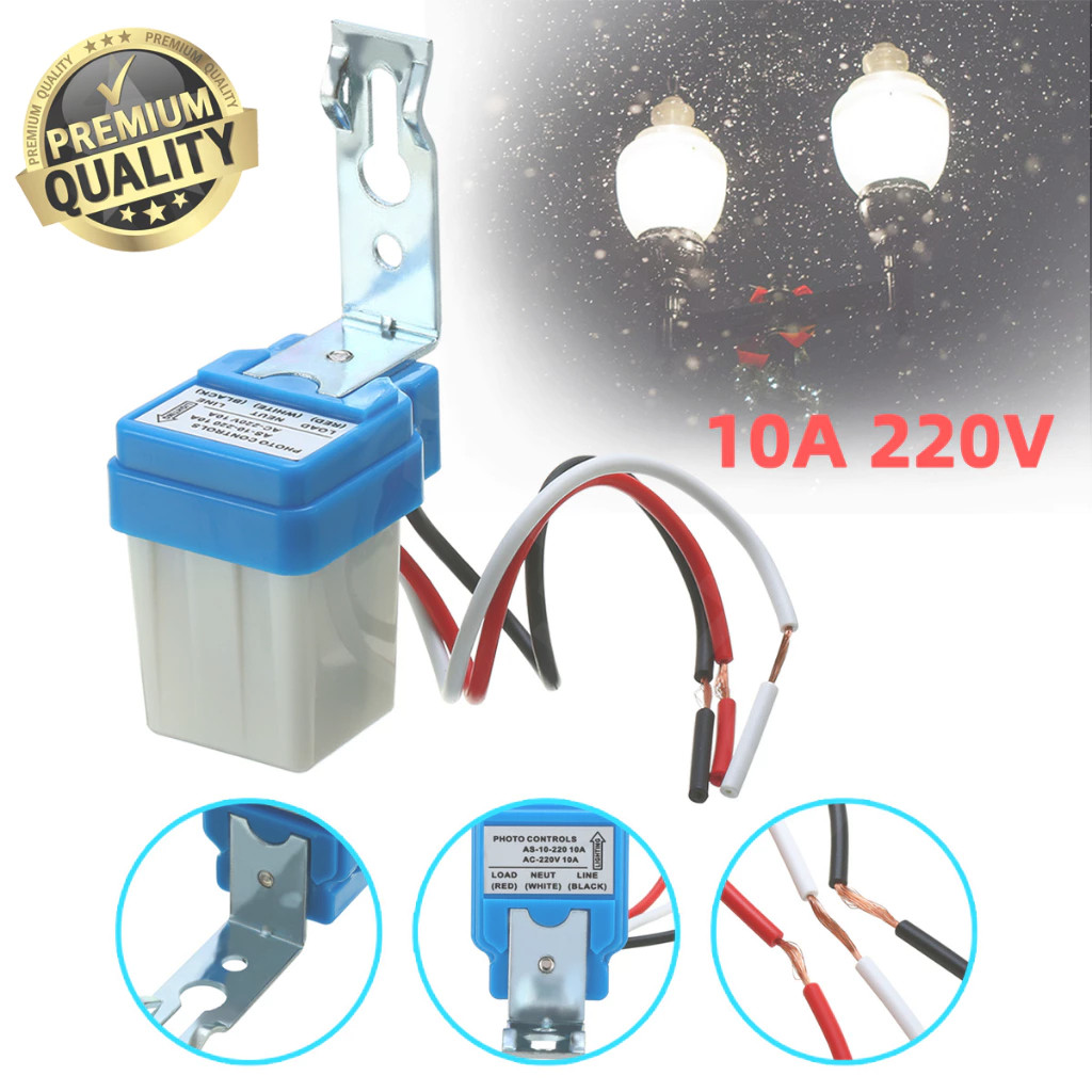 Jual [COD] Sensor Lampu Otomatis Automatic Day Light Switch Sensor ...