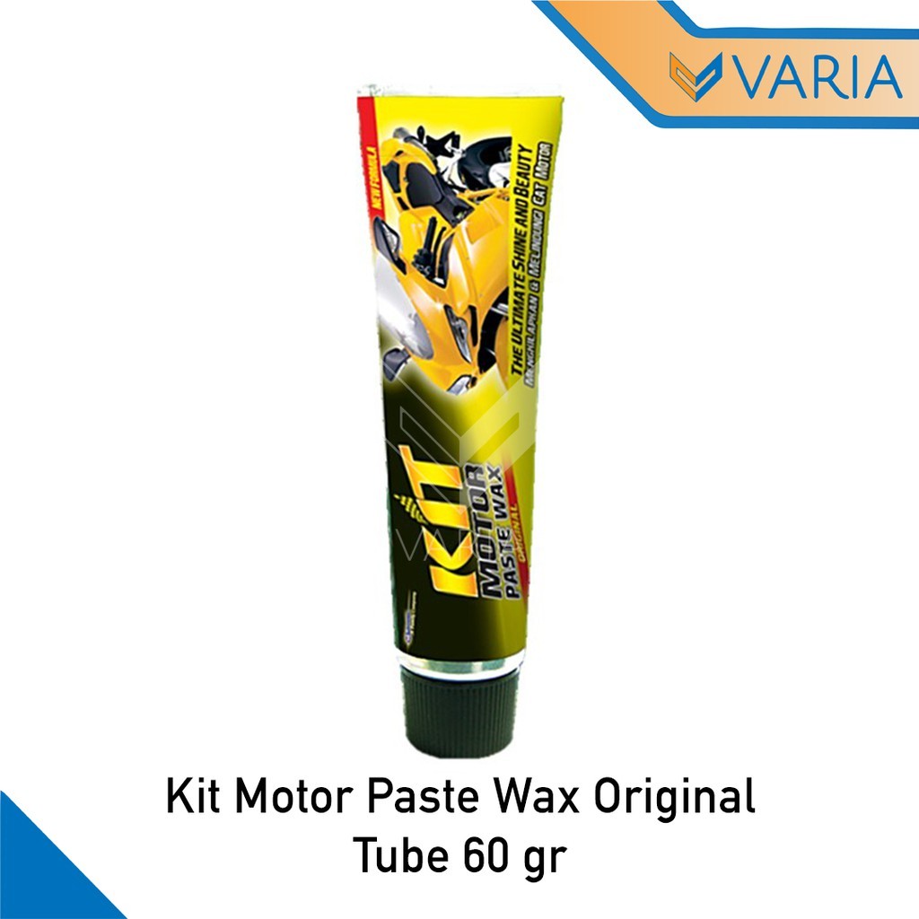 Jual Kit Pengkilap Pelindung Cat Kuning Tube Motor Paste Wax Original ...