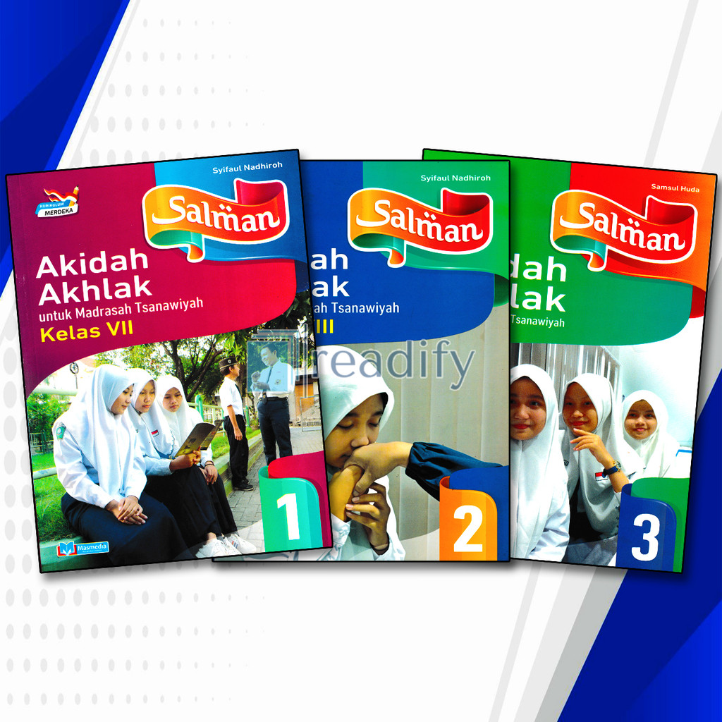 Jual Salman Akidah Akhlak Kelas 7 8 9 SMP/MTs Masmedia Kurikulum ...
