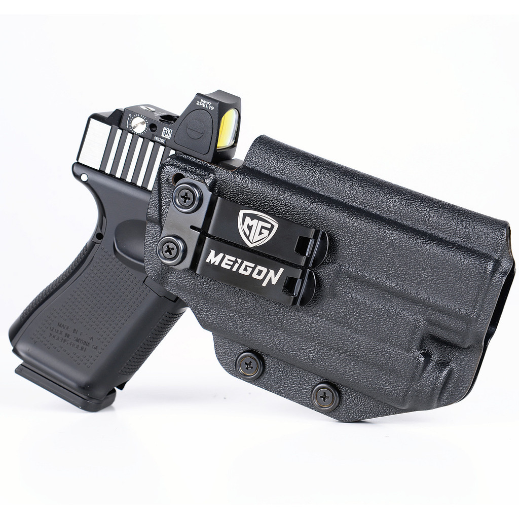 Jual IWB Kydex Holster for Glock 19 19X 23 25 32 44 45 with Olight PL ...