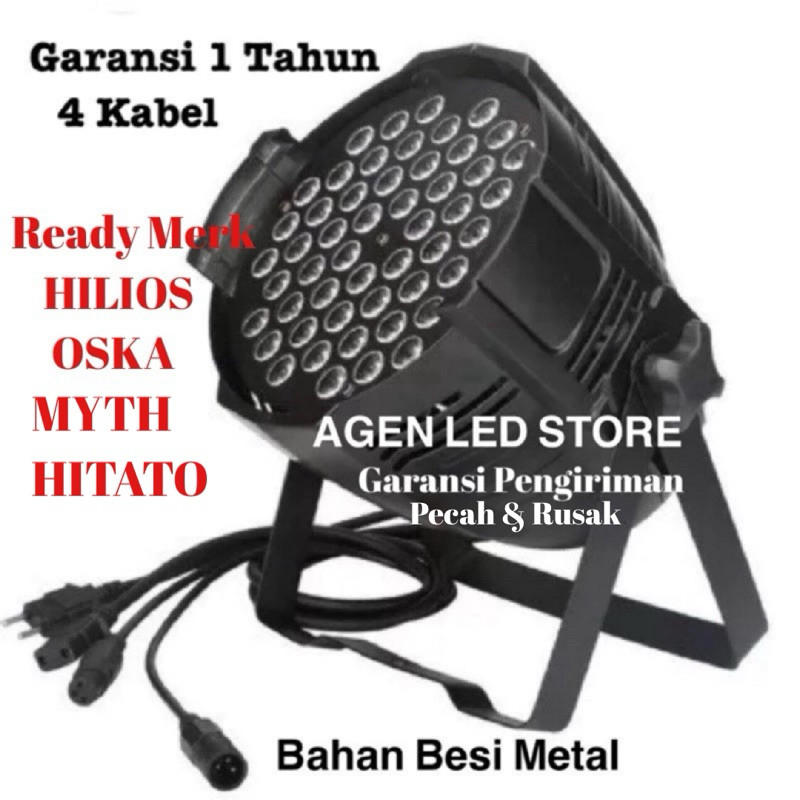 Jual Lampu Par Led 54 Full Color Lampu Par Led 54x3w Lampu Par 54 Lampu ...
