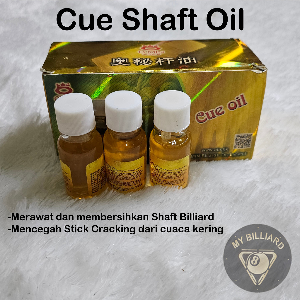 Jual Cue Shaft Oil Minyak Pelindung Stick - Billiard Shaft Cue ...