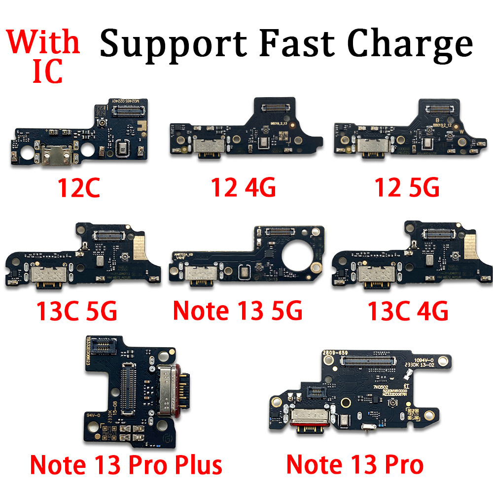 Jual For Xiaomi Redmi 12C 13C 12 4G 5G Note 13 Pro Plus USB Charger ...