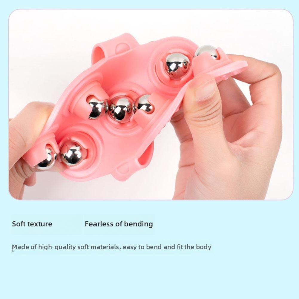 Jual Seven Bead Ball Massager Roller Kneading Abdomen Stoma Thin Brush ...