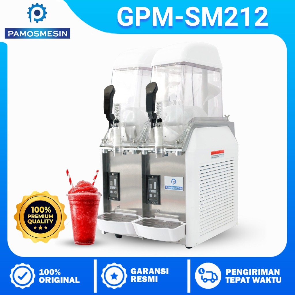 Jual Pamosmesin Slush Machine Minuman Slurpee Seven Eleven 2 Tank SM ...