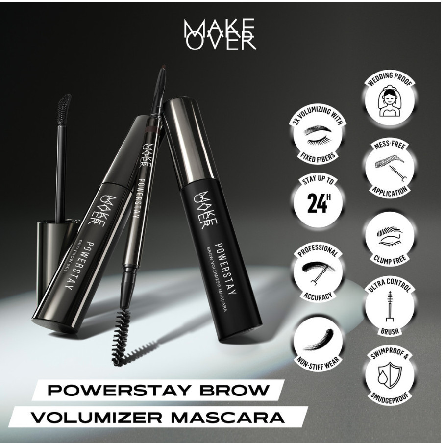 Jual Make Over Powerstay Brow Volumizer Mascara - 5g | MAKEOVER ...