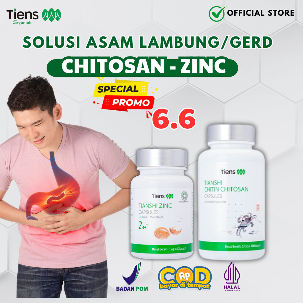 Jual Obat China Asam Lambung Chitin Chitosan Tiens Obat Asam Lambung ...