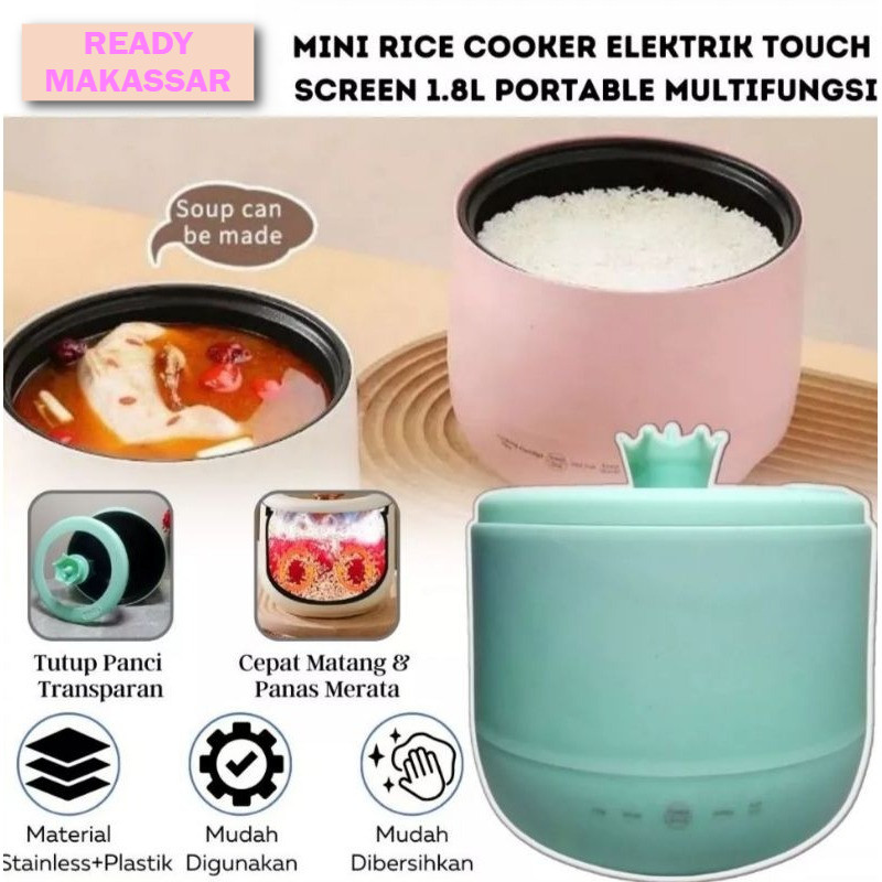 Jual Rice Cooker Electric 1,8 Liter CROWN / Penanak / Alat Masak Nasi ...