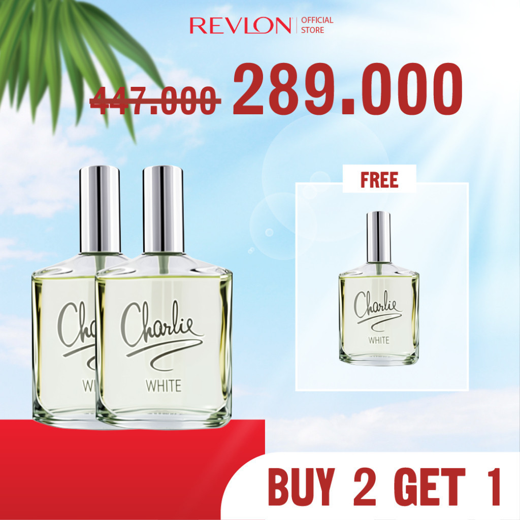 Jual Revlon Buy 2 Get 1 Charlie Fragrance Parfum Feminine (parfum ...