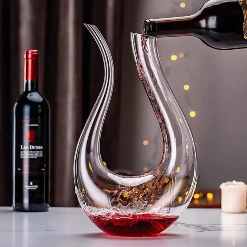 Jual 1500ML Big Decanter Handmade Crystal Red Wine Brandy ampagne ...