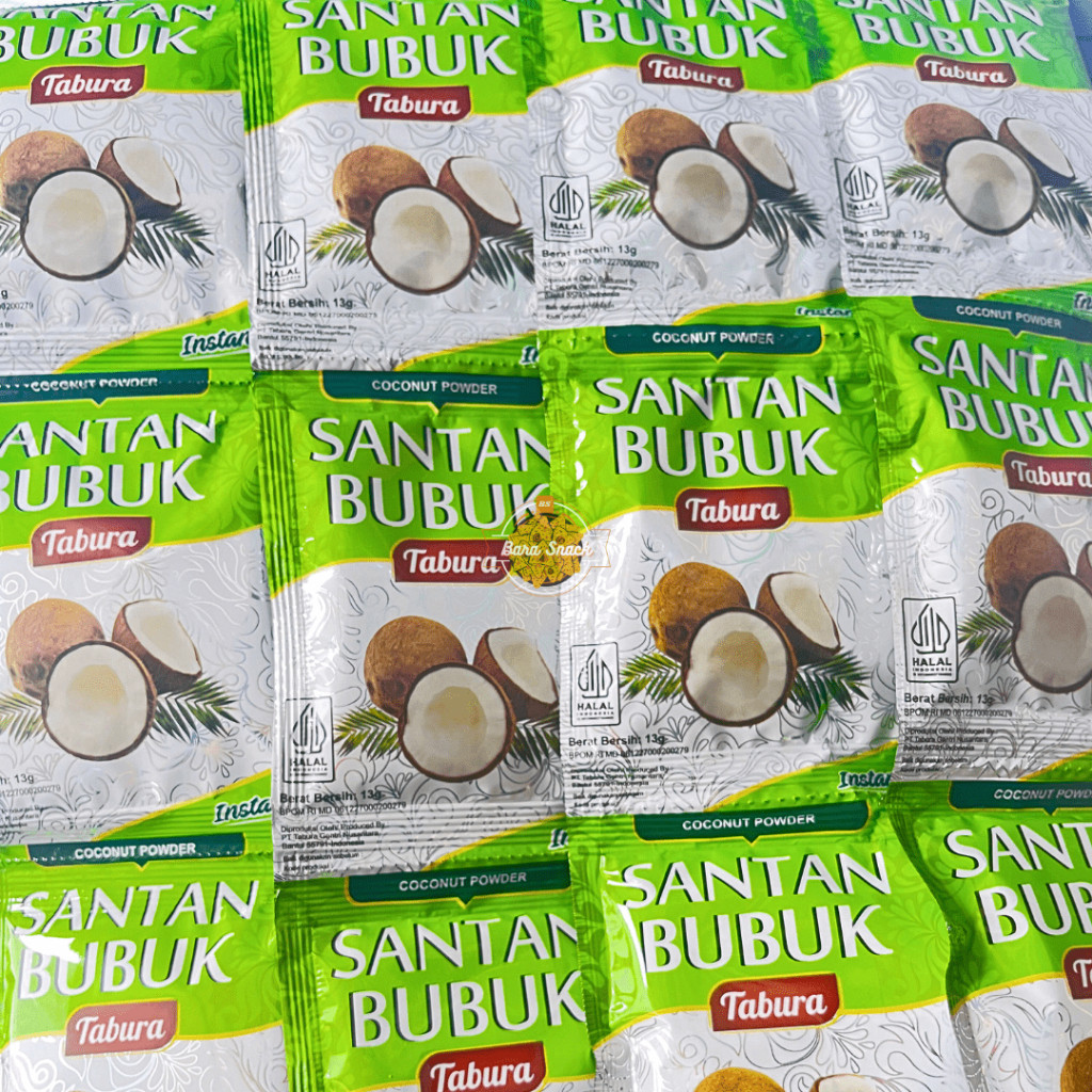 Jual Santan Bubuk Tabura 1 Renceng Isi 10 Pcs / Coconut Powder Murah ...