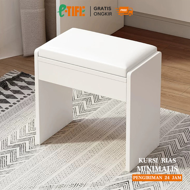 Jual E-TIFE Kursi Rias Makeup Stool Kursi Kosmetik Bangku Rias Bangku ...
