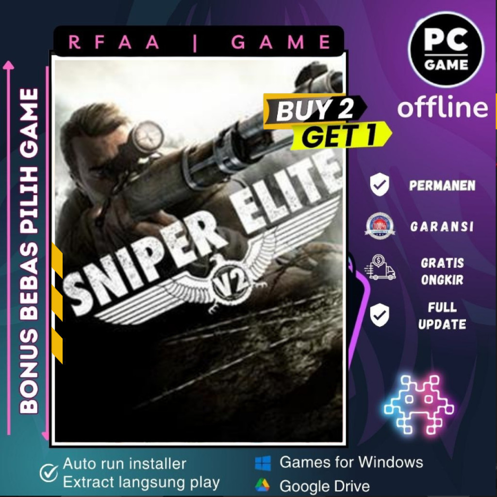 Jual SNIPER ELITE V2 GAME OF THE YEAR EDITION | GAME PC - LAPTOP - GAME ...