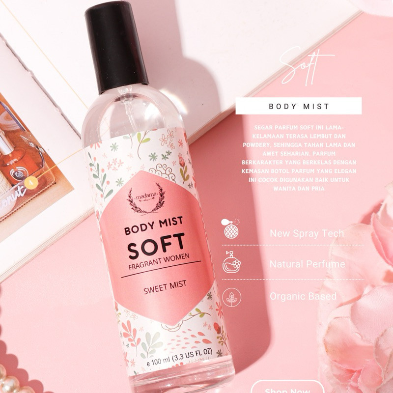 Jual Perfume soft PARFUM 100ML INSPIRED PARFUM BODY MIST BESS SELLER ...