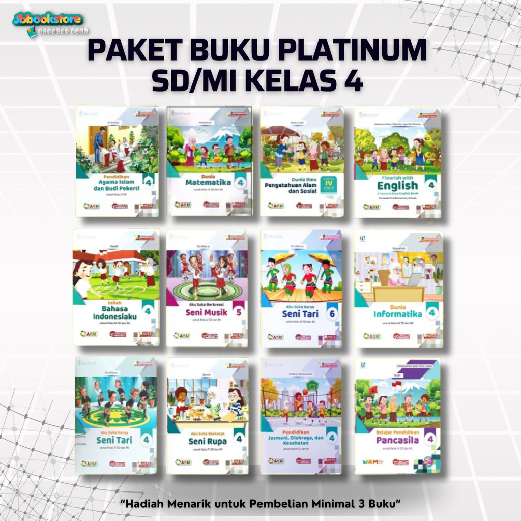 Jual Buku Kelas 4 SD Kurikulum Merdeka / Platinum / Tiga Serangkai / Revisi 2025 - HOTS Platinum ...