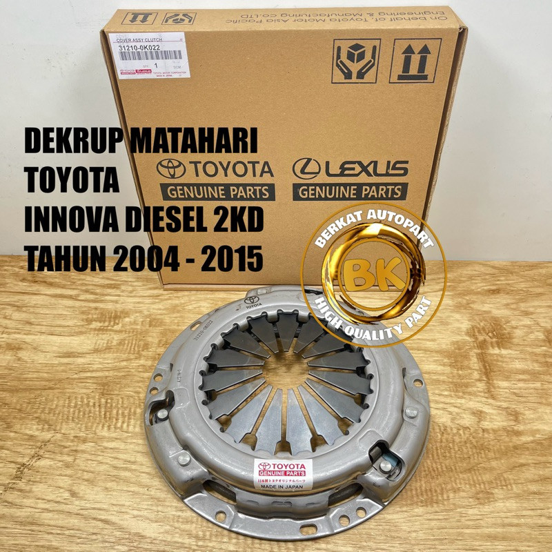 Jual DEKRUP MATAHARI TOYOTA INNOVA INOVA DIESEL 2KD TAHUN 2005 - 2015 ...