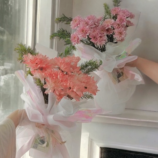 Jual PROMO![Bunga Asli] Mini Bouquet Segar Korean WrappingREADY ...