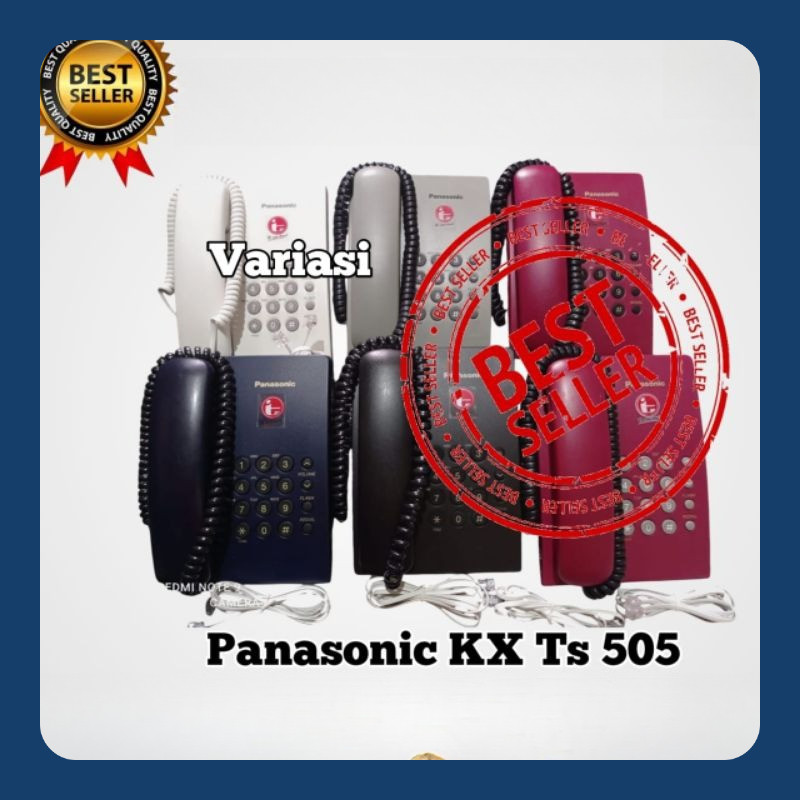 Jual PESAWAT TELEPON KX-TS505MXW second spesial bisa buat INDIHOME dan PABX | Shopee Indonesia