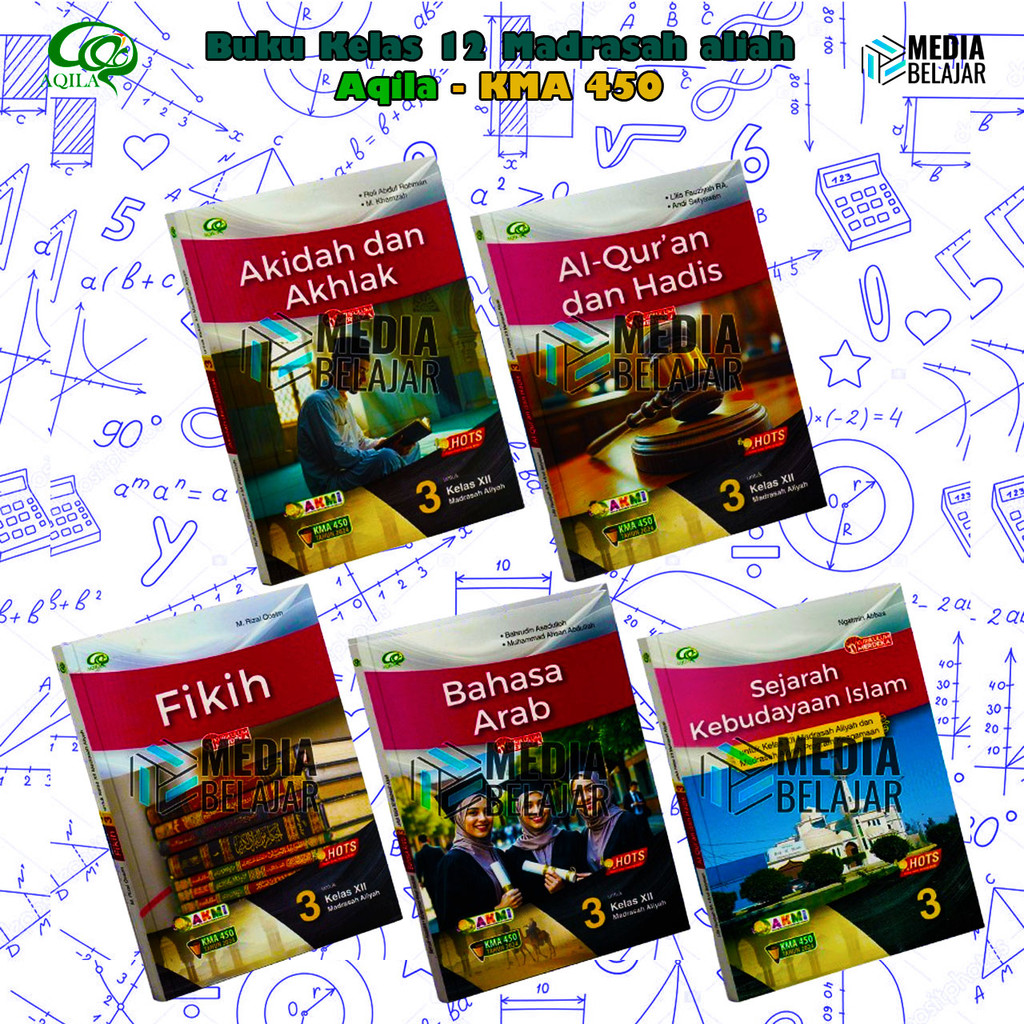 Jual Buku Kelas 12 MA Madrasah Aliyah KMA Aqila Tiga Serangkai Revisi - Original & Lengkap (5 ...