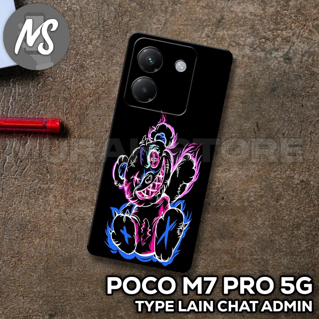 Jual Case POCO M7 PRO 5G [MS37 MOTIF HORROR] - [CASE POCO M7 PRO 5G ...