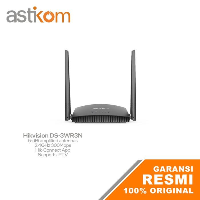 Jual Hikvision DS-3WR3N 300 Mbps Wireless Router | Shopee Indonesia