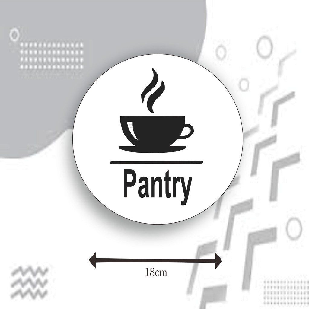 Jual YA Akrilik Pantry// Acrilyc custom signage akrilik | Shopee Indonesia