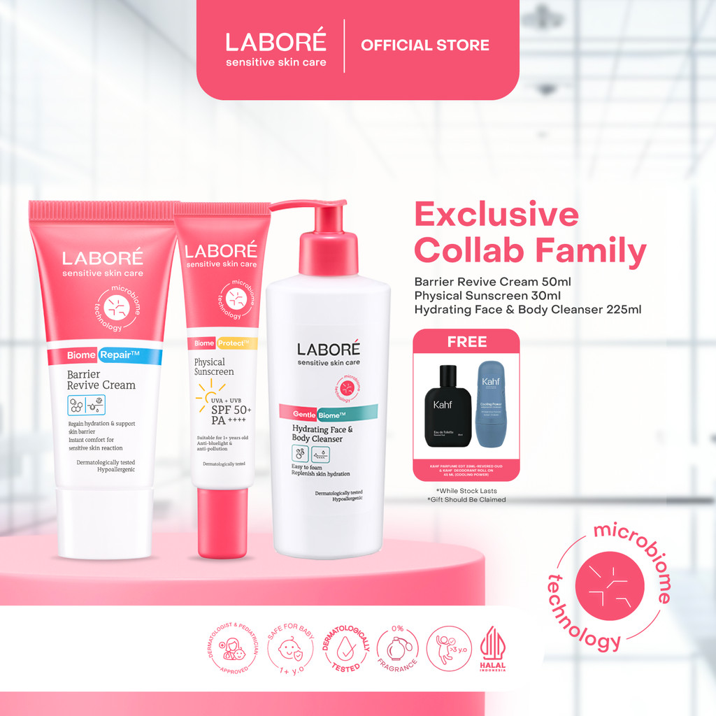 Jual [EXCLUSIVE BUNDLE LABORE X KAHF] Family Essentials Set - Barrier ...