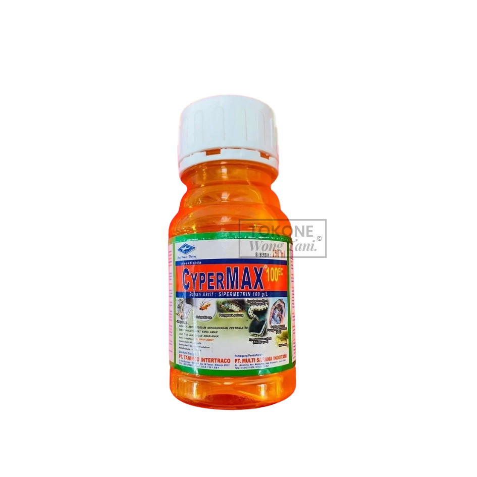 Jual Insektisida CYPERMAX 100EC isi 250ml Original CAP KAPAL TERBANG ...