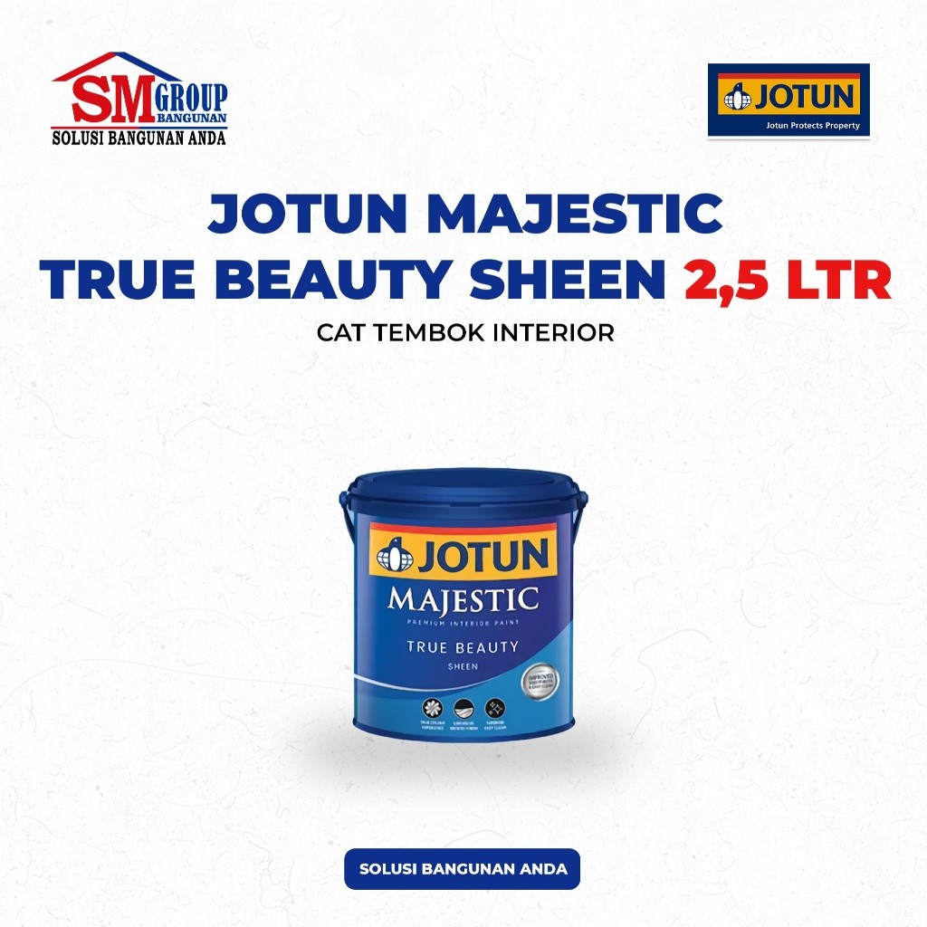 Jual Cat JOTUN Majestic True Beauty Sheen | Cat MTB Sheen Interior ...