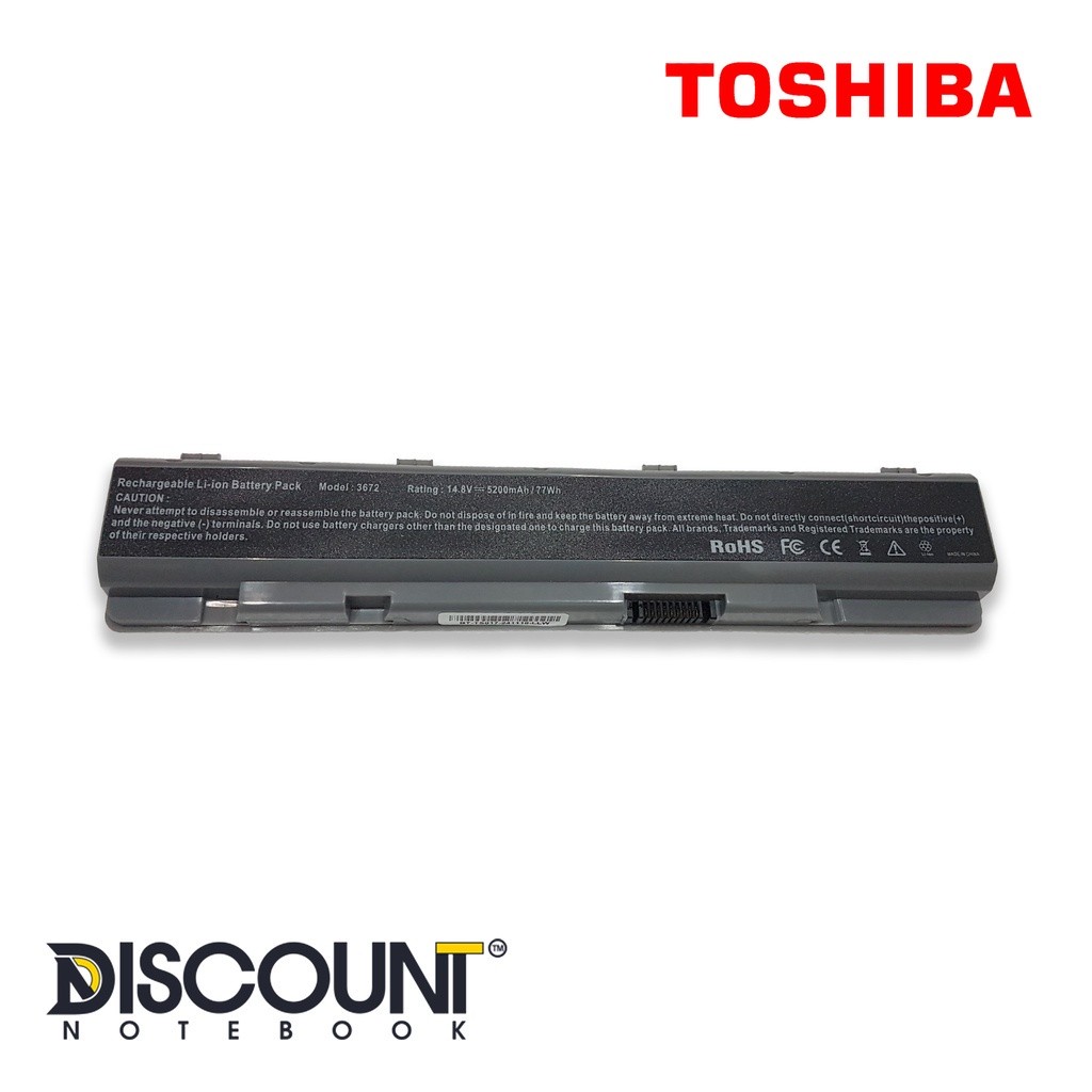 Jual BATTERY LAPTOP TOSHIBA Sat E100, E105 (PA3672U) ( 8 CELL) | Shopee ...