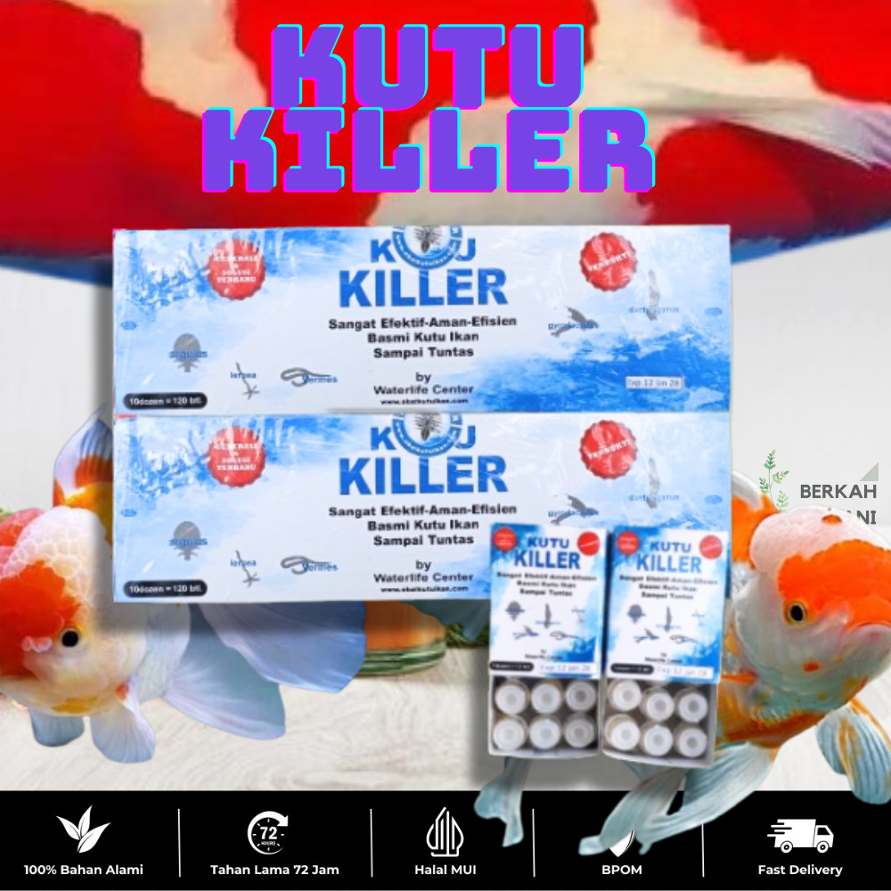 Jual OBAT IKAN KOI KUTU KILLER Obat Kutu Pada Ikan Hias Koi Koki ...