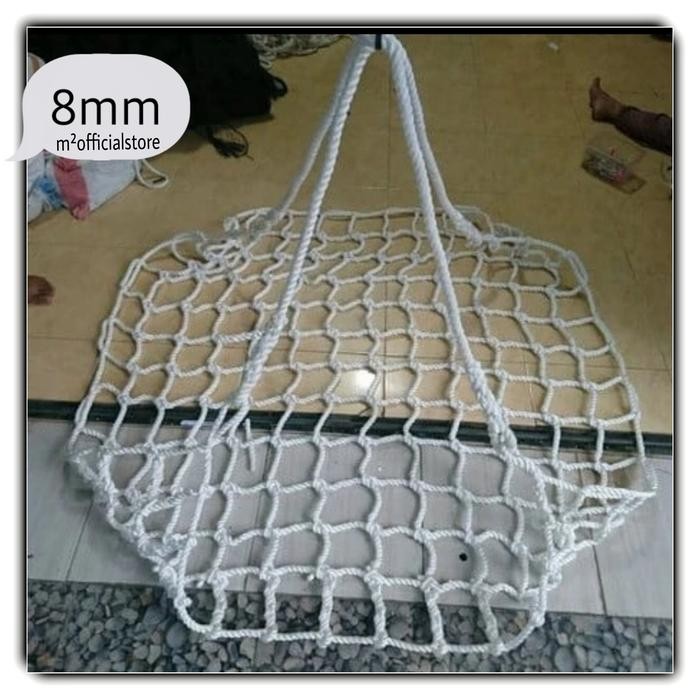 Jual jaring angkat sawit/barang/safety net/pengaman nilon 8mm - lubang ...