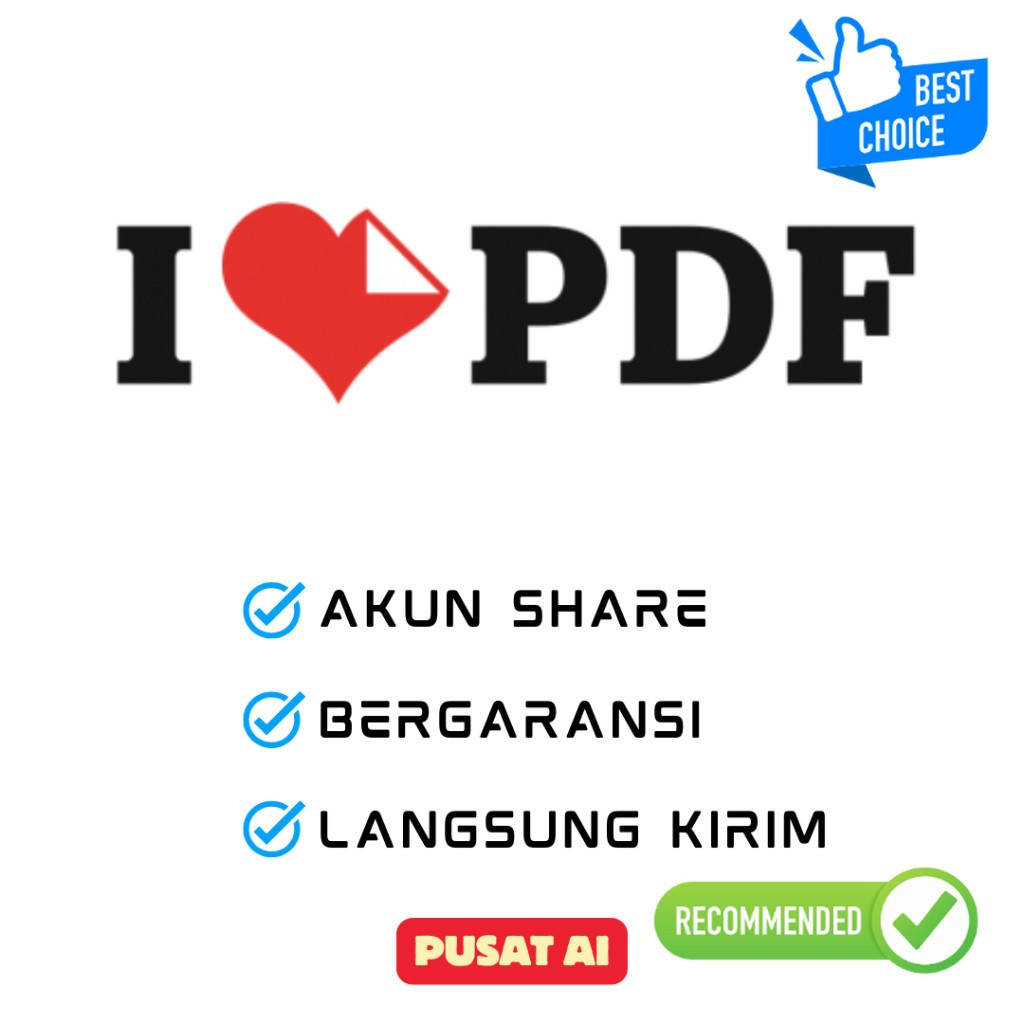 Jual love pdf 1 bulan premium Akun Resmi Bergaransi | Ilovepdf Merge/Edit PDF to Word ...