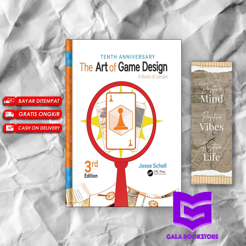 Jual The Art of Game Design, 3rd Edition by Jesse Schell (English) | Shopee Indonesia