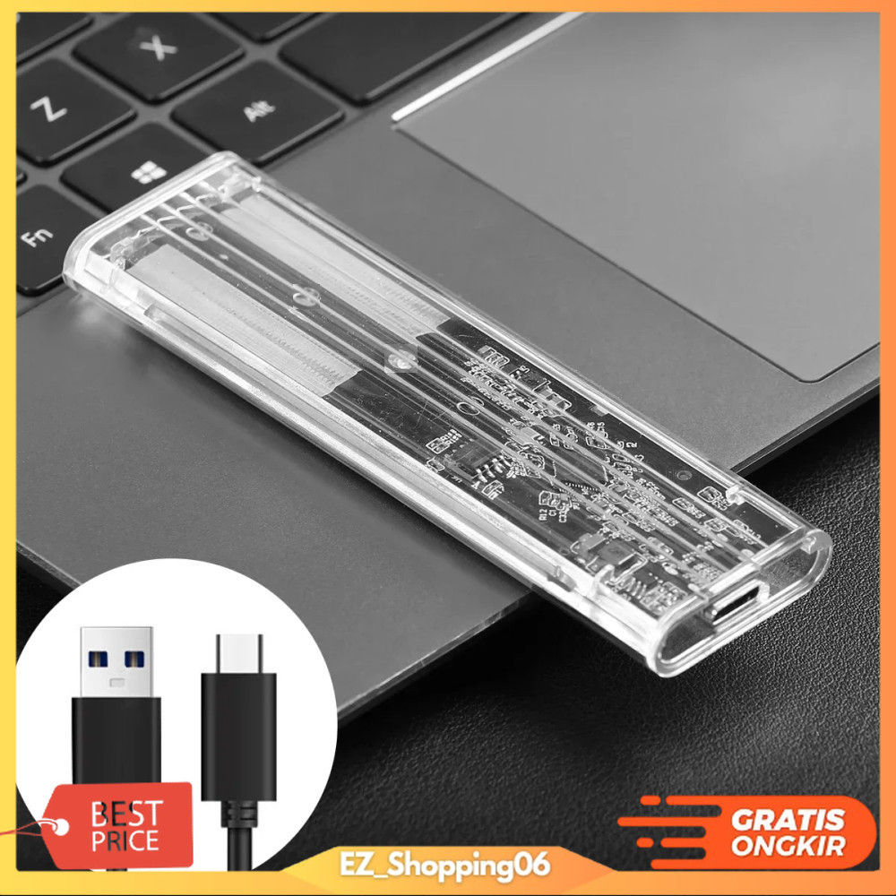 Jual External SSD Case Enclosure USB 3.1 5Gbps M.2 SATA NGFF - TZ810 ...